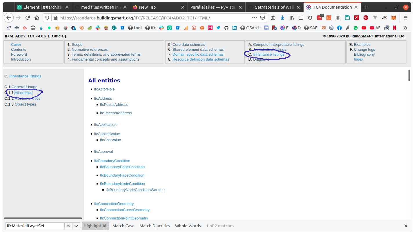 GetMaterials of Wall · Issue #1373 · IfcOpenShell/IfcOpenShell · GitHub