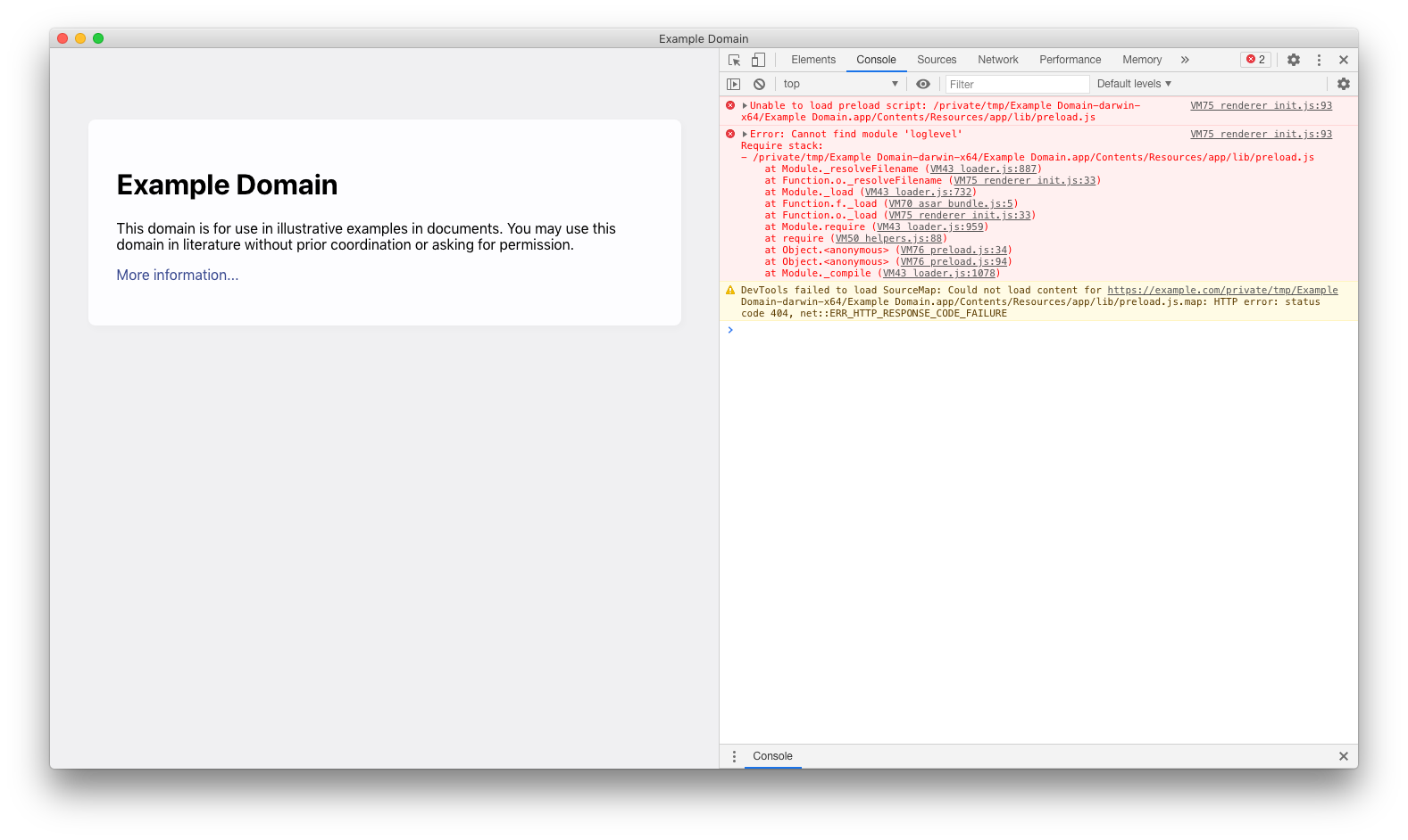 [regression-43.1.0] Injected js broken, with app error "Cannot find module loglevel" · Issue ...