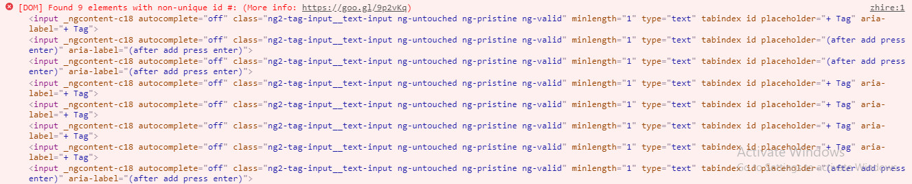Found 9 elements with non-unique id · Issue #691 · Gbuomprisco/ngx-chips · GitHub