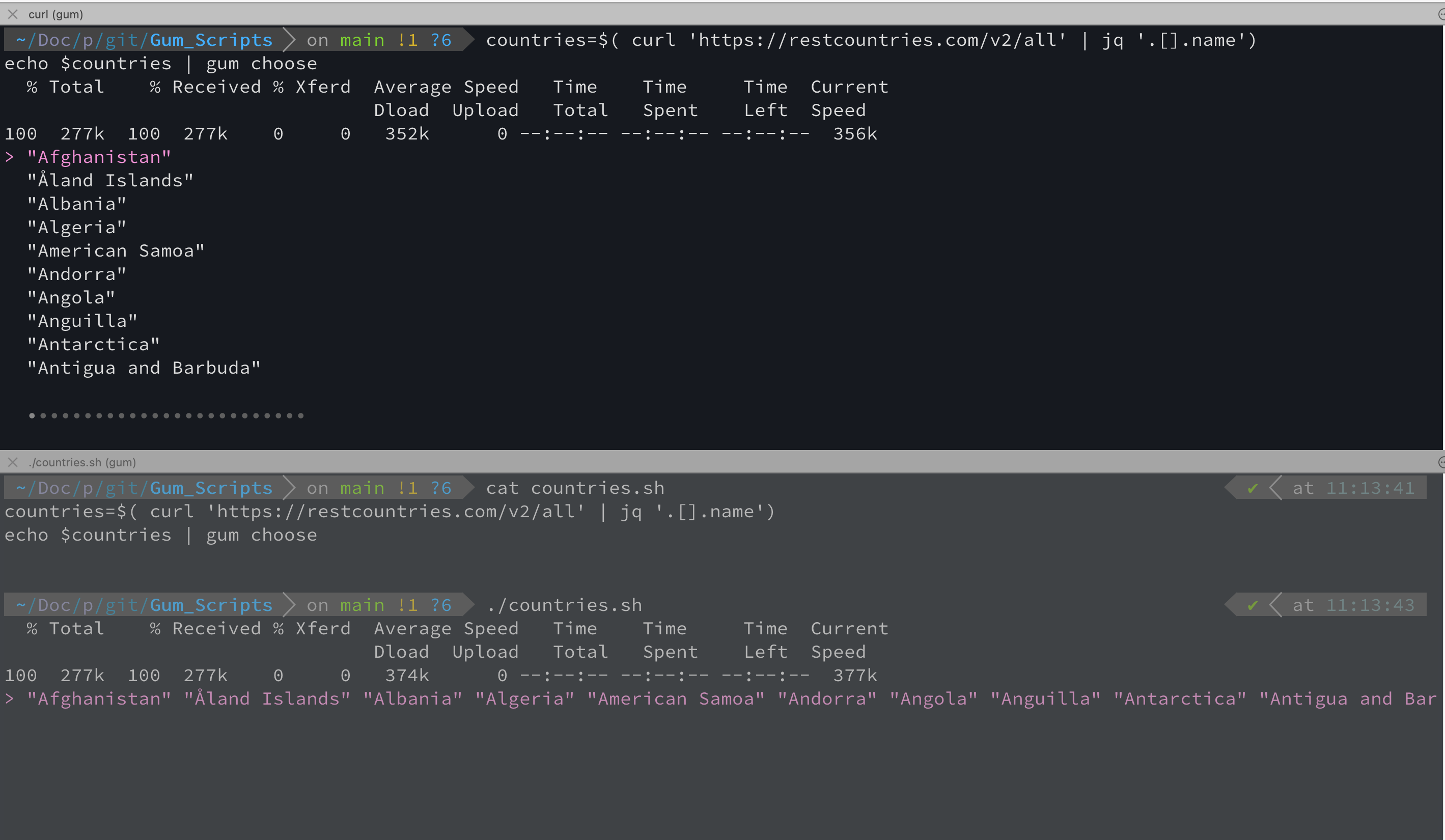 Gum choose inconsistent behaviour · Issue #127 · charmbracelet/gum · GitHub