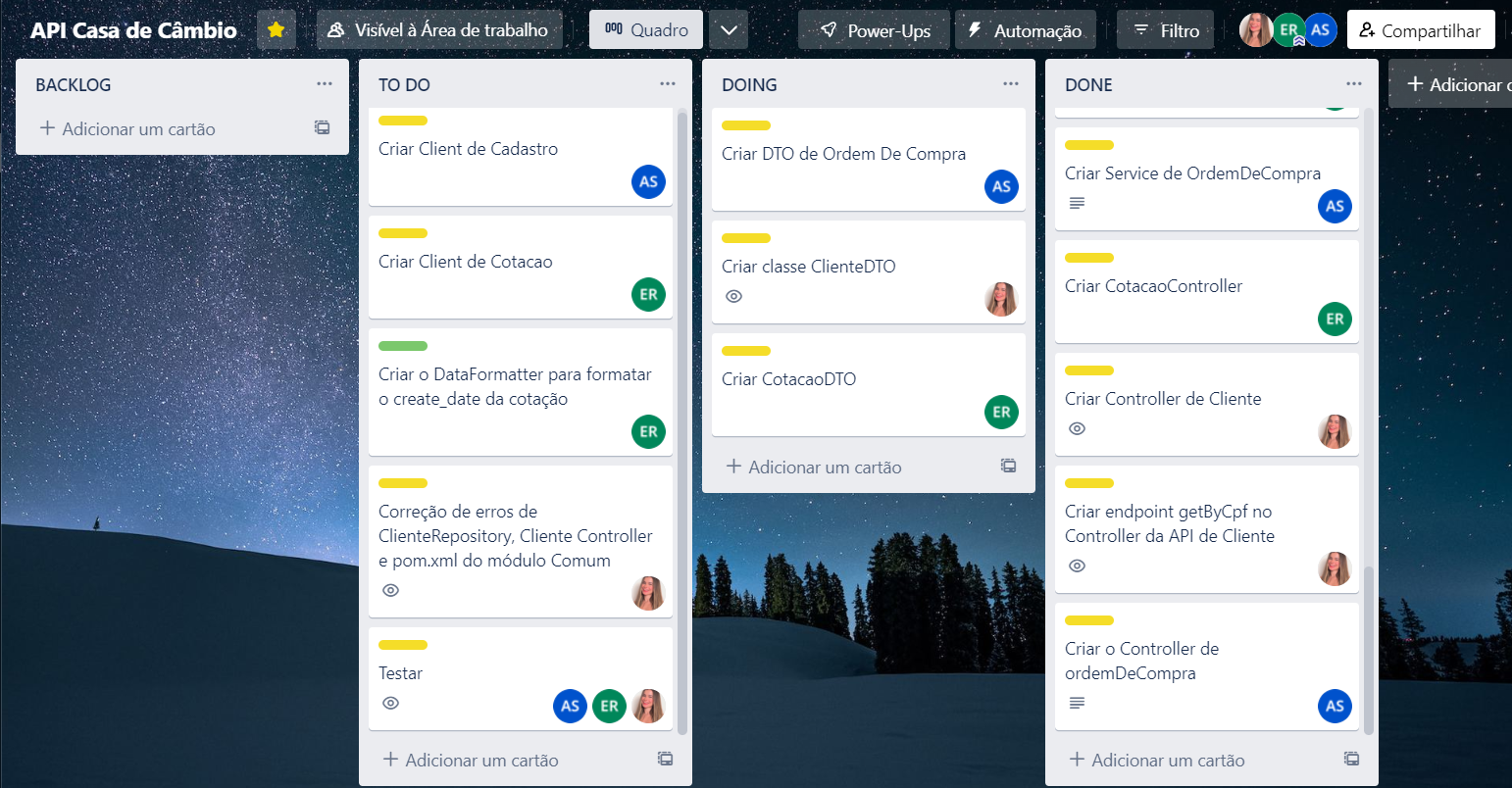 GitHub - eulaliaribeiro/cambio-api: Projeto da disciplina Arquitetura de Software e Ágil do ...