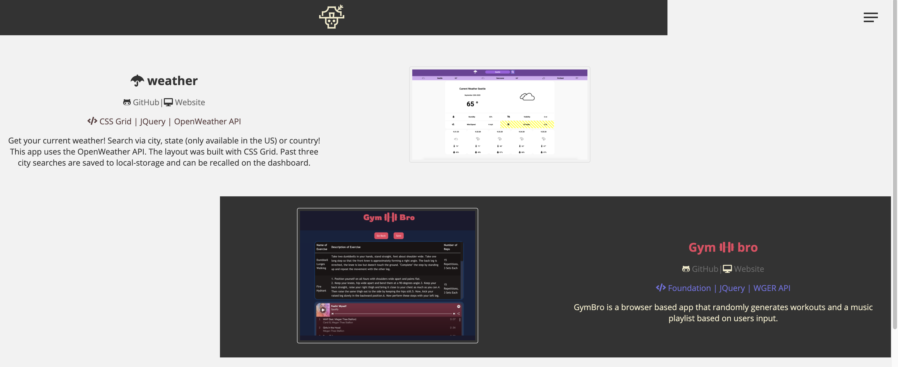 GitHub - dan-gentile/website: Current Portfolio Website for all those ...