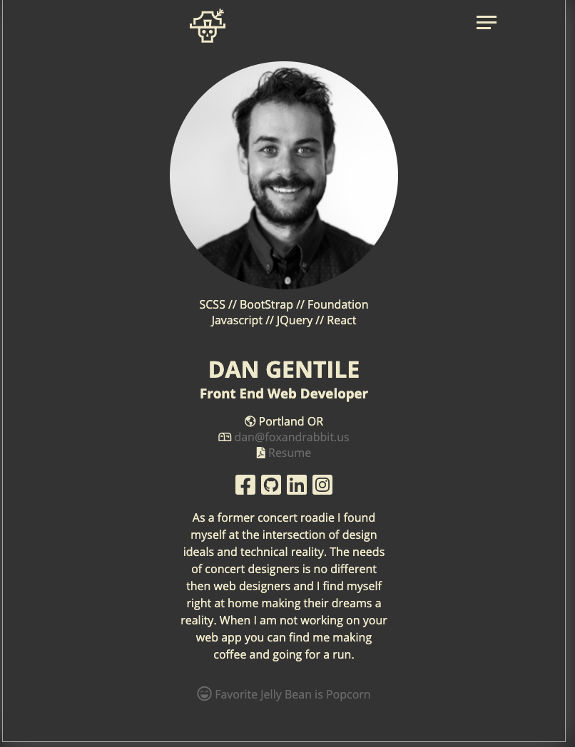 GitHub - dan-gentile/website: Current Portfolio Website for all those ...