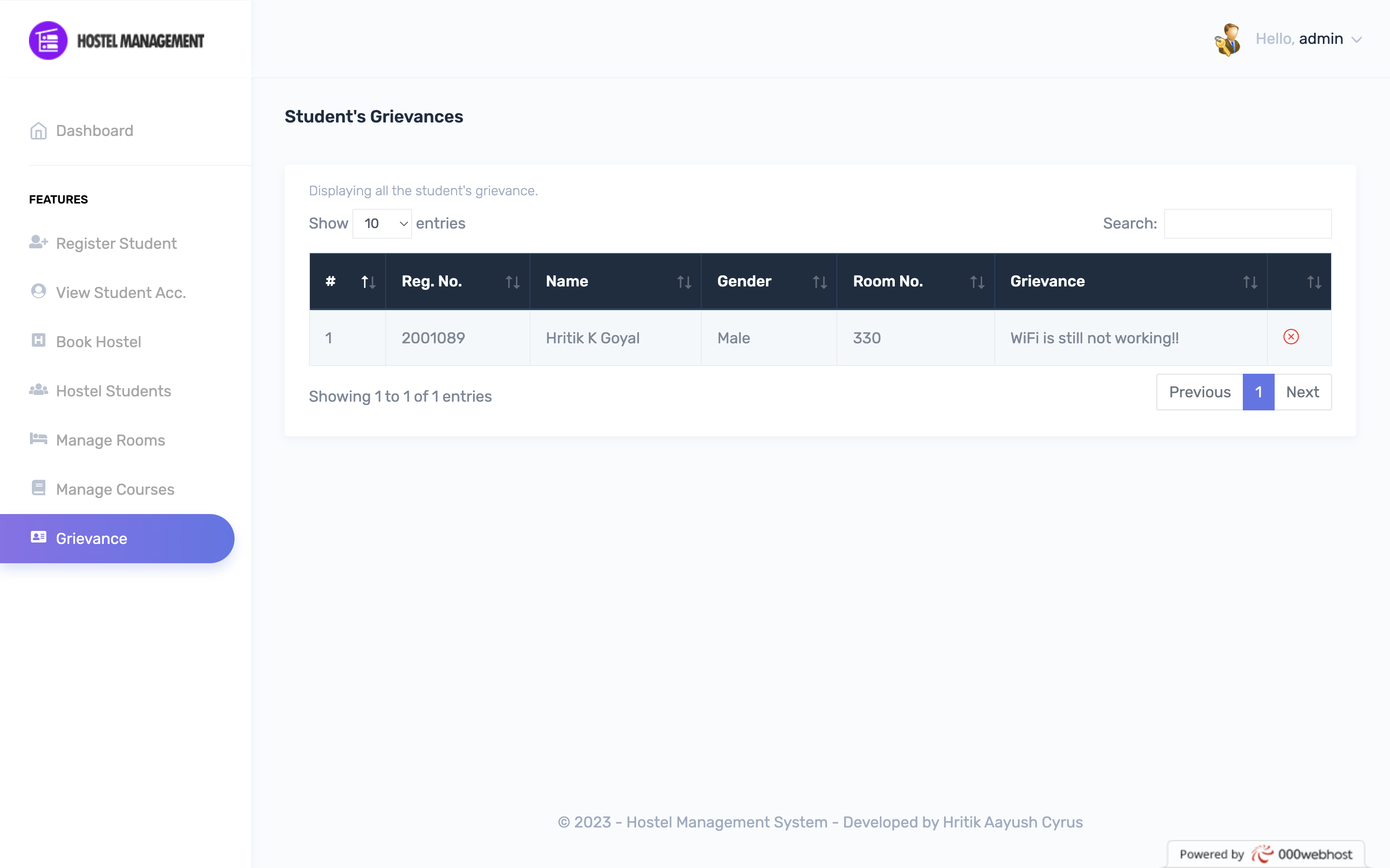 GitHub - liberty-1776/Hostel-Management-System