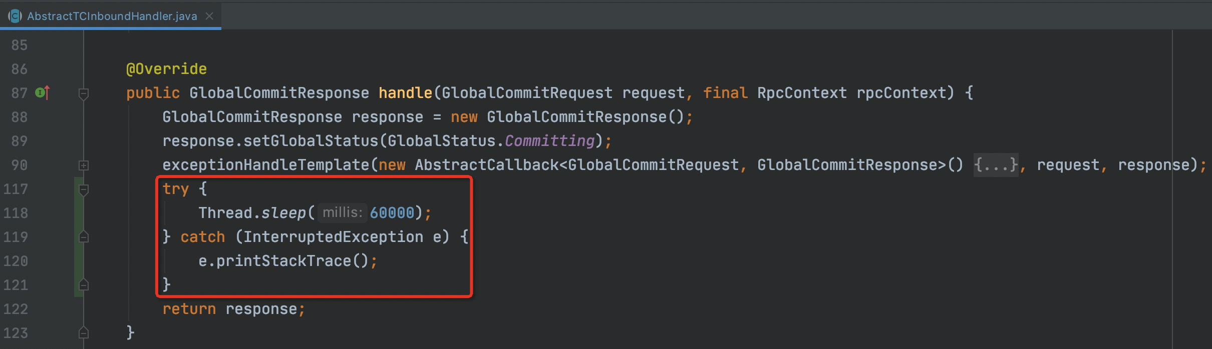 BUG - TCC 二阶段 commit 超时异常，发起方无法感知事务状态 · Issue #3088 · apache/incubator-seata · GitHub