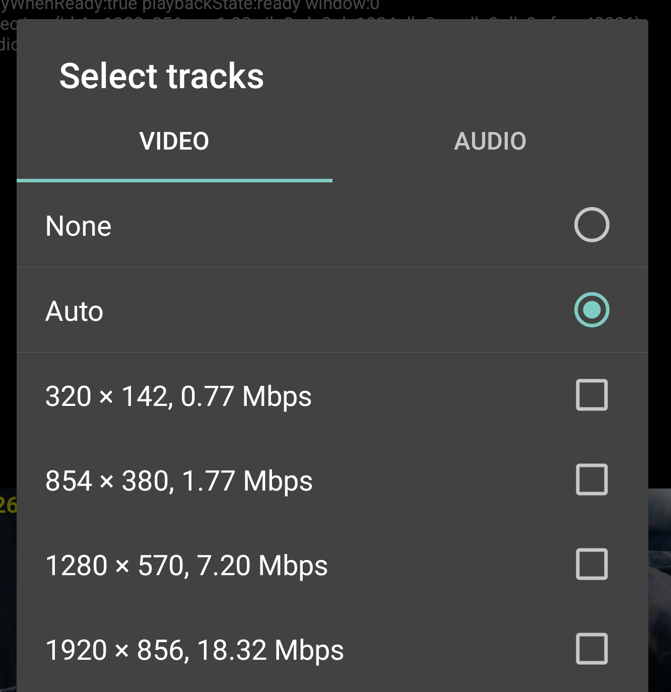 About resolution selection. · Issue #9460 · google/ExoPlayer · GitHub