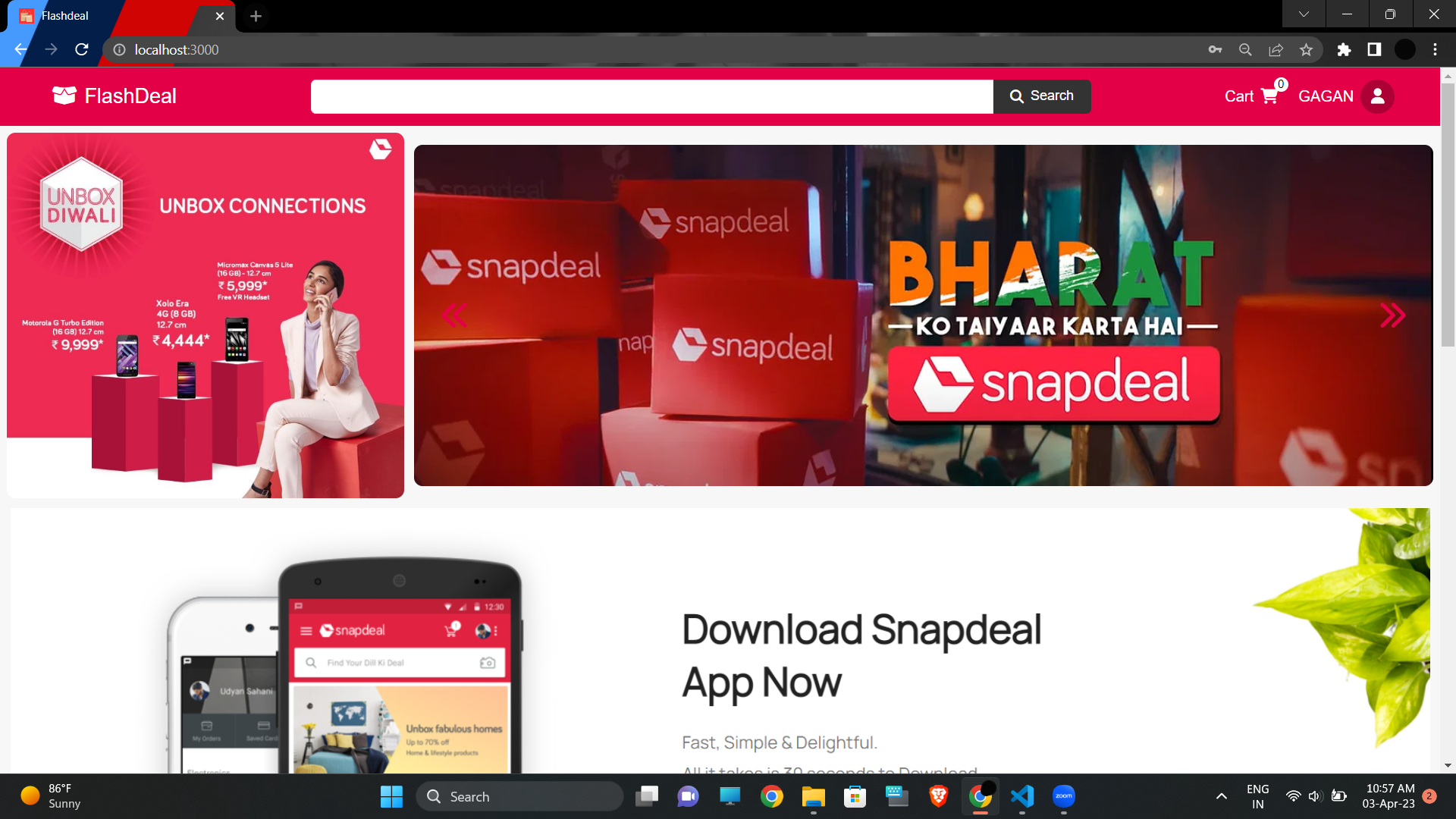 GitHub - GRAviTY-GAGAN/Flashdeal: Flashdeal is a clone of Snapdeal. Snapdeal is an Indian e ...