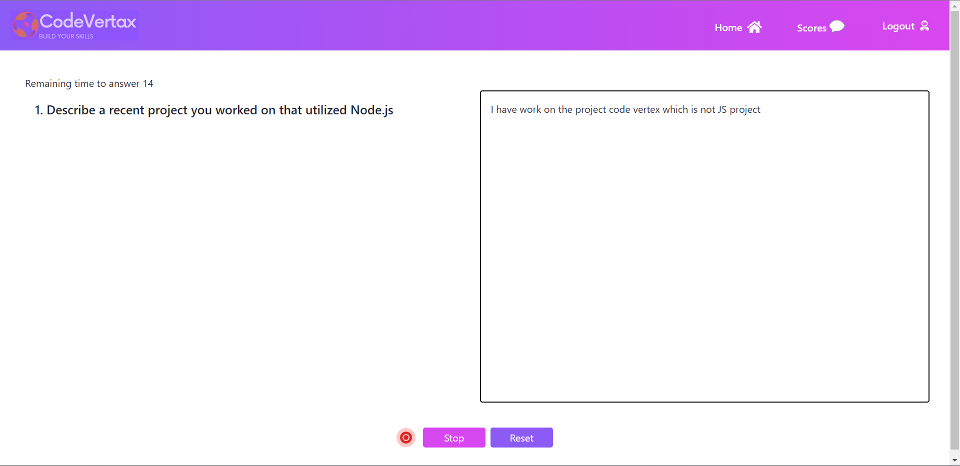 GitHub - vipullsingh/CodeVortex-Interview-Stimulating-app: Code Vortex: An AI-powered self ...
