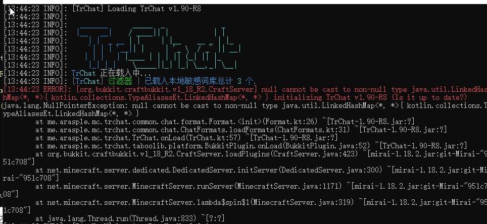 Error on load · Issue #89 · TrPlugins/TrChat · GitHub