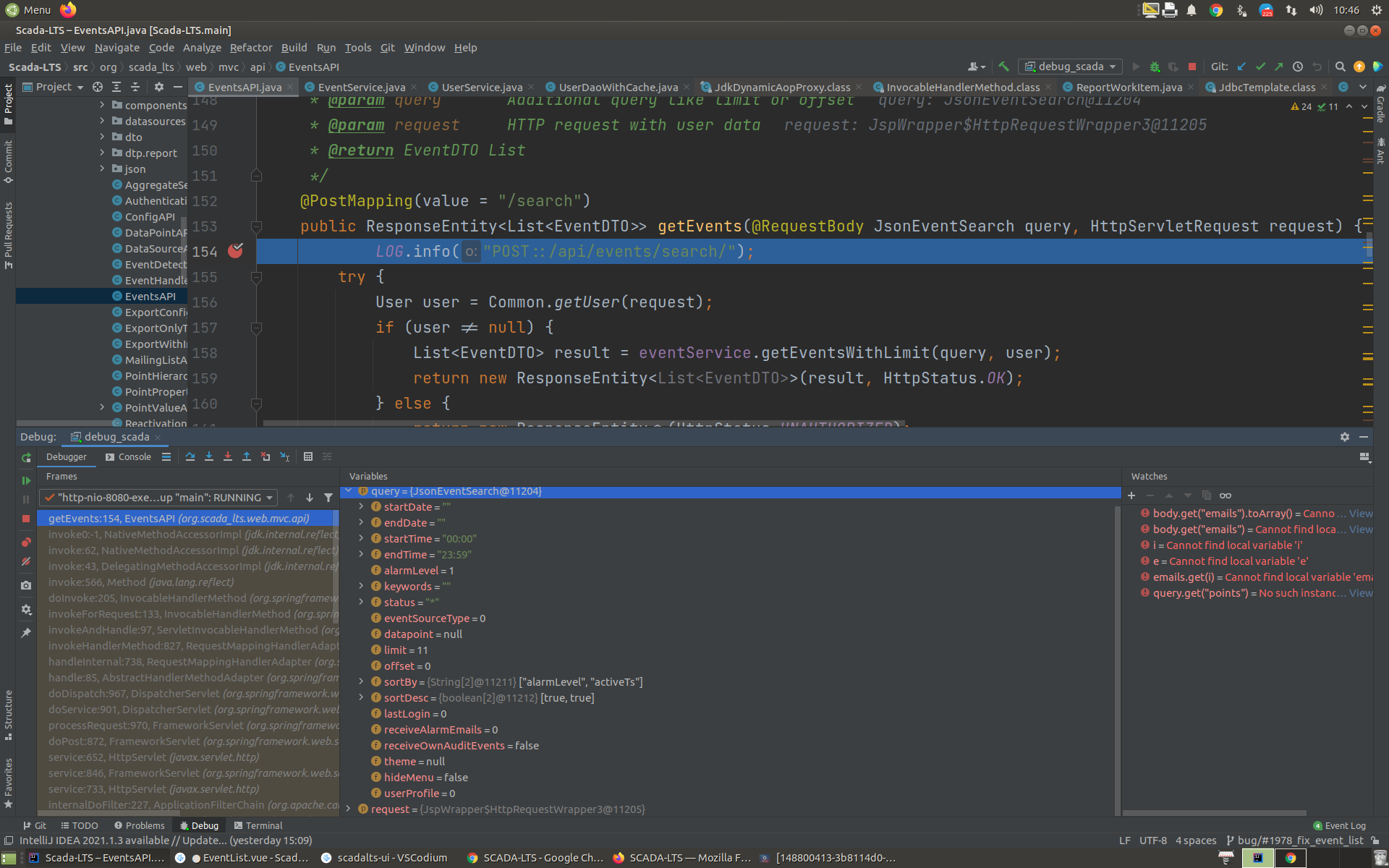 Event page new UI sorting issue · Issue #2053 · SCADA-LTS/Scada-LTS · GitHub