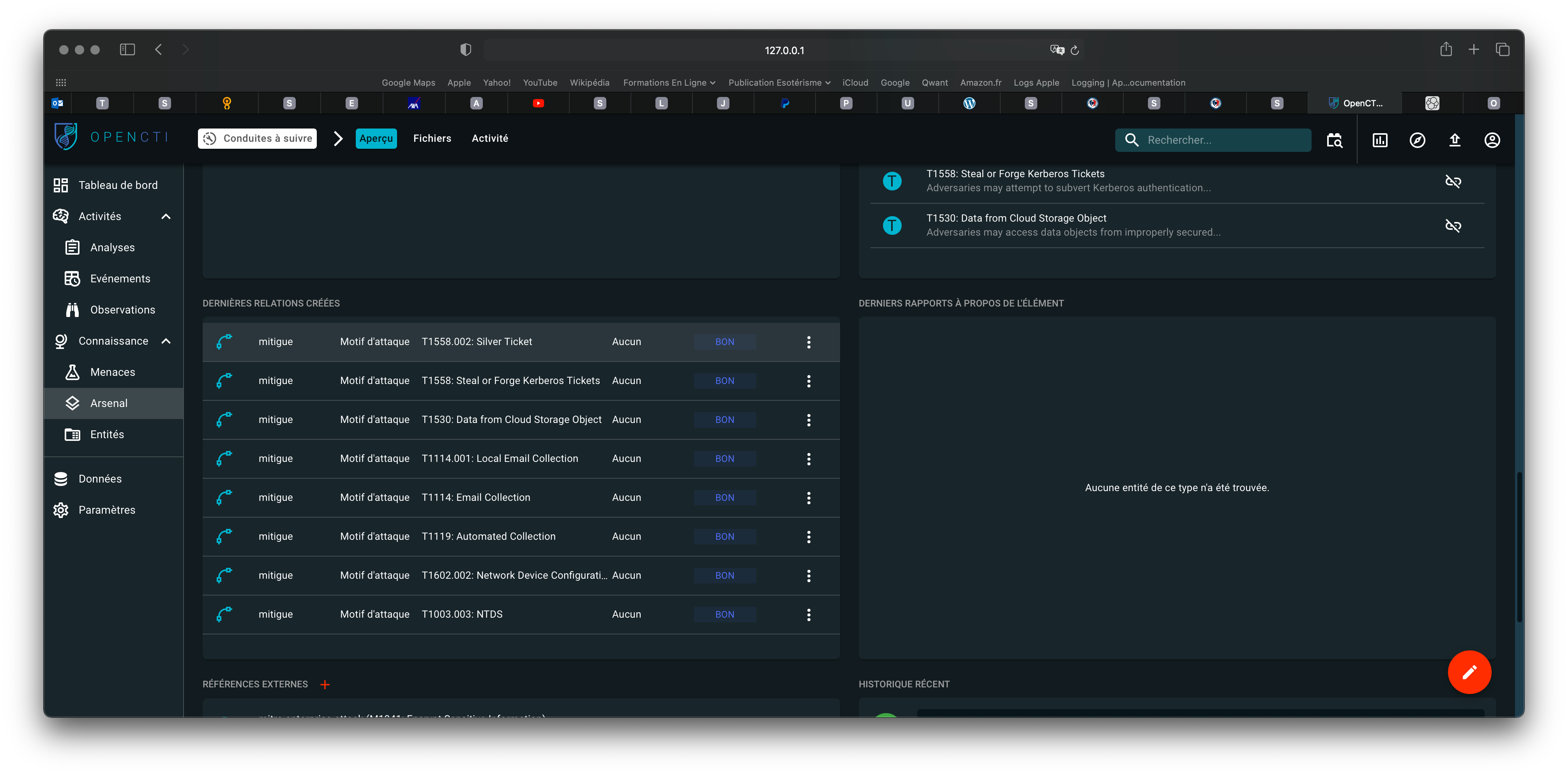 No Relationship With Course Of Action In Attack Pattern Overview · Issue 1298 · Opencti