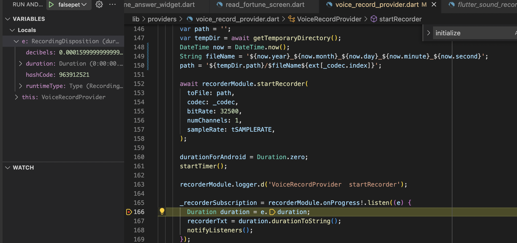 [ENH]:Recording · Issue #935 · Canardoux/flutter_sound · GitHub