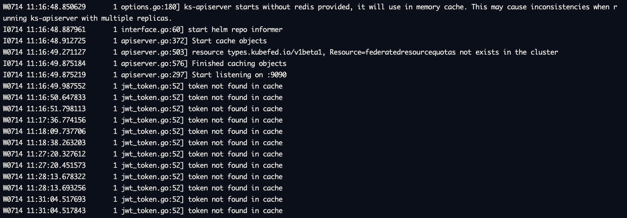 When set replicas >1 of apiserver, you can not login ks · Issue #4060 · kubesphere/kubesphere ...
