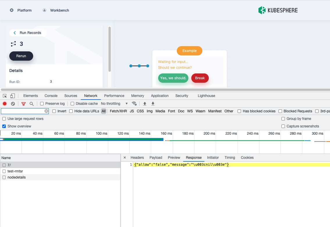 Can not proceed or break the pipeline created by others · Issue #407 · kubesphere/ks-devops · GitHub