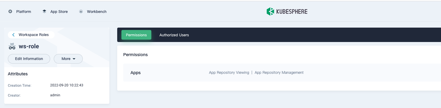 Workspace custom role, no matter what permissions are set, you can access projects、devops ...