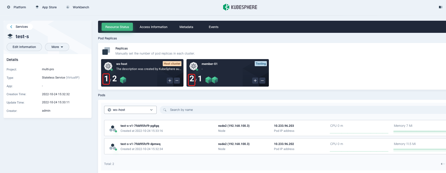 Pod replicas can not auto refresh · Issue #3879 · kubesphere/console · GitHub