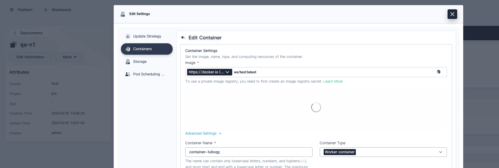 Create Service by jar/war, the image url is unmatch · Issue #5410 · kubesphere/kubesphere · GitHub