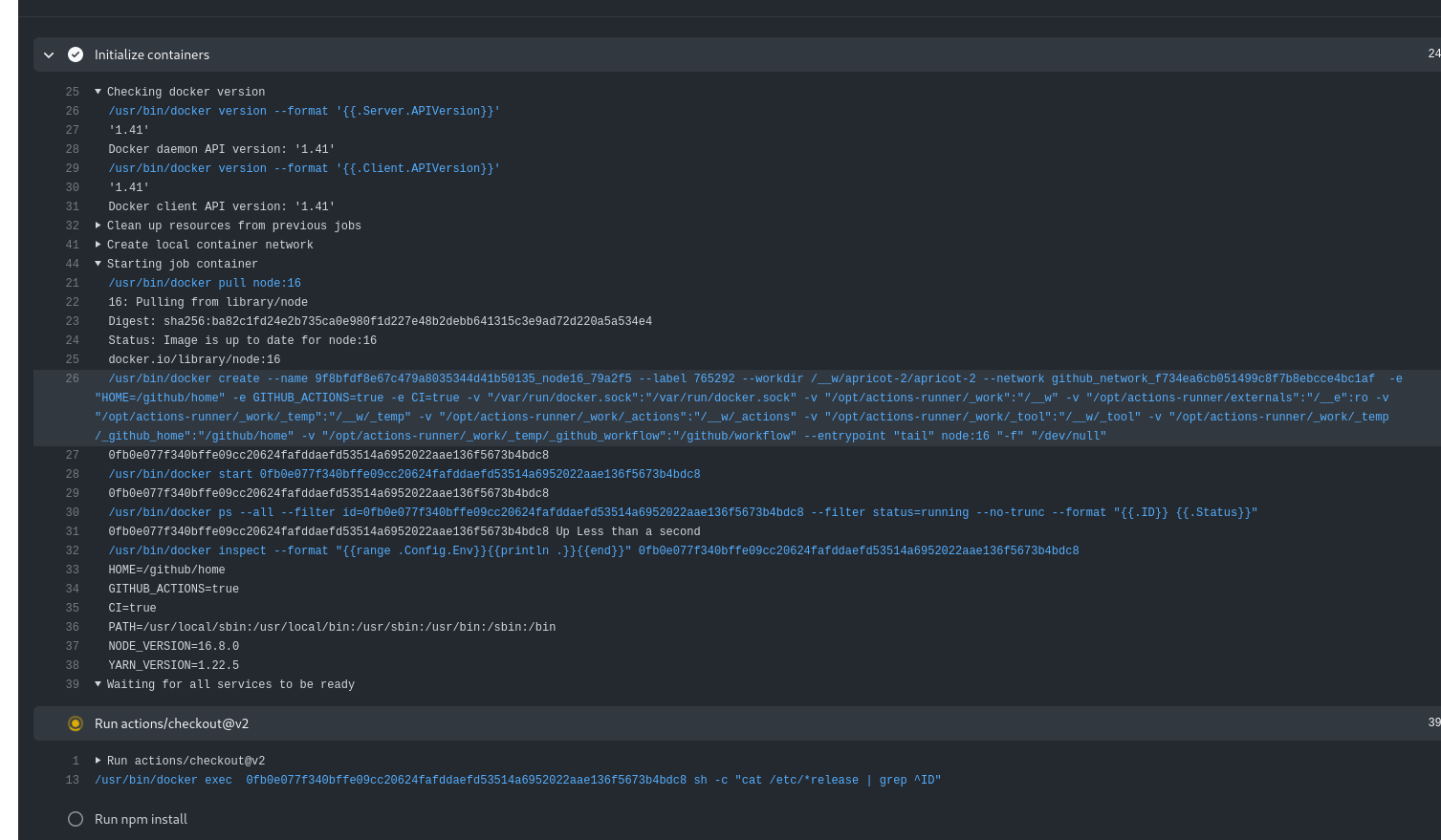 Checkout step stalls in self hosted runner · Issue #580 · actions/checkout · GitHub