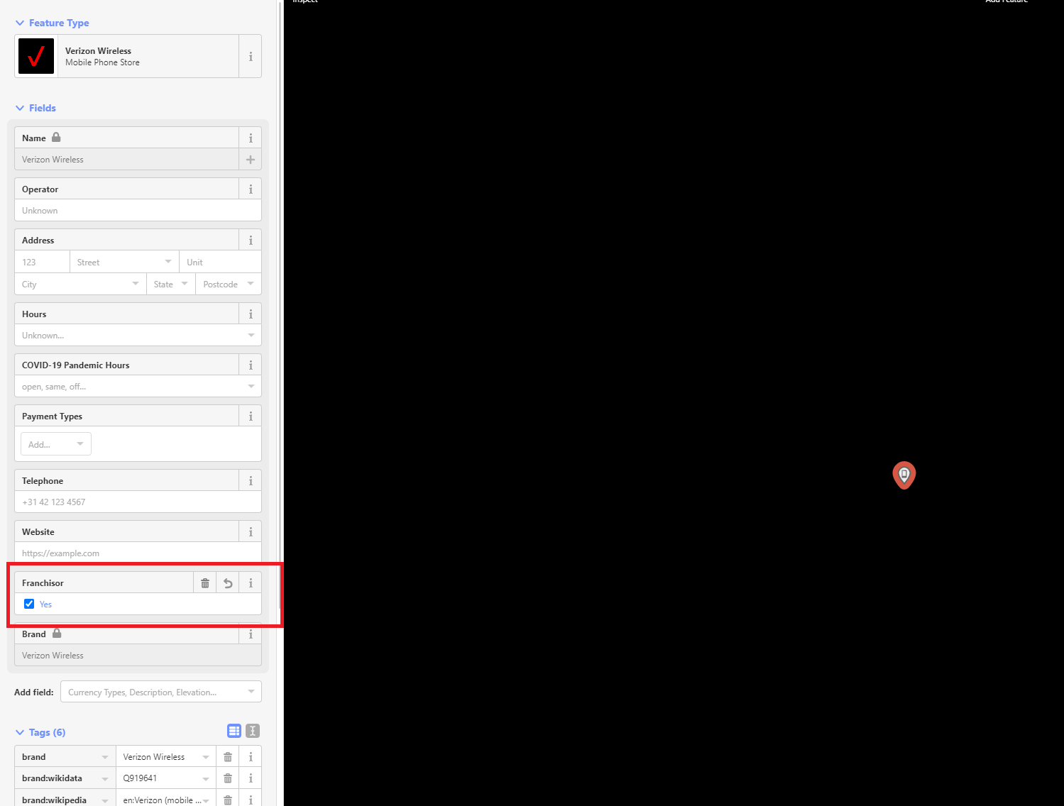 Verizon Wireless vs Verizon Authorized Dealer · Issue #5200 · osmlab/name-suggestion-index · GitHub