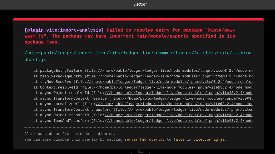 Problem Building Pow Wasm · Issue 1148 · Iotaledgeriotajs · Github