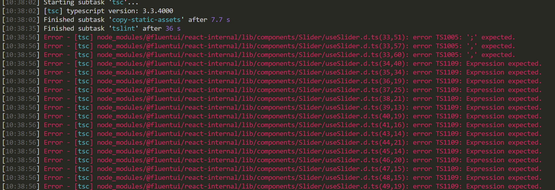 React Tabs beta issue on spfx · Issue #16838 · microsoft/fluentui · GitHub