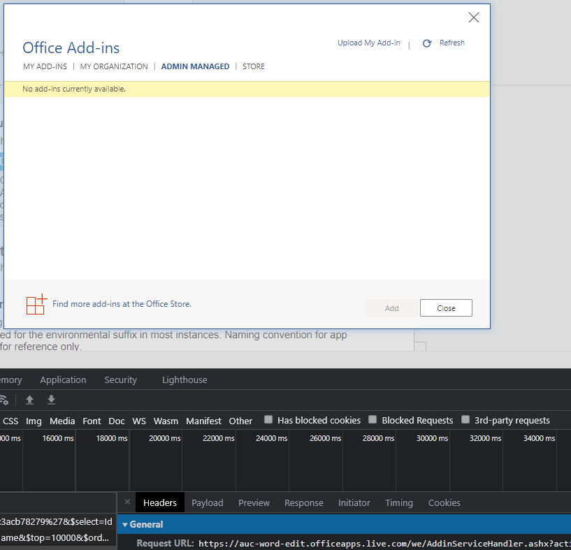 Office AddIn stops working on word online · Issue #2289 · OfficeDev ...