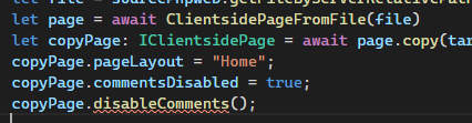 ClientSidePage enableComments/disableComments no longer exist? · Issue #1109 · pnp/pnpjs · GitHub