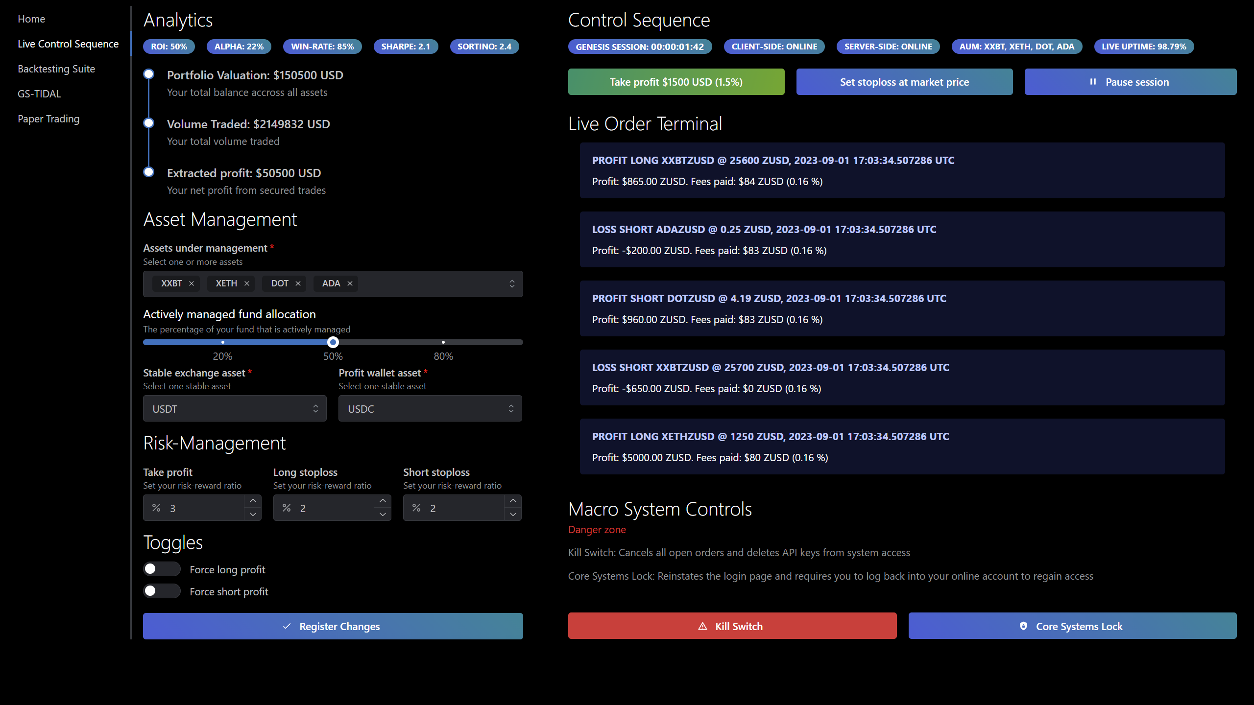 GitHub - ColinLefter/Genesis-Synapse-Showcase: An advanced quantitative trading platform ...