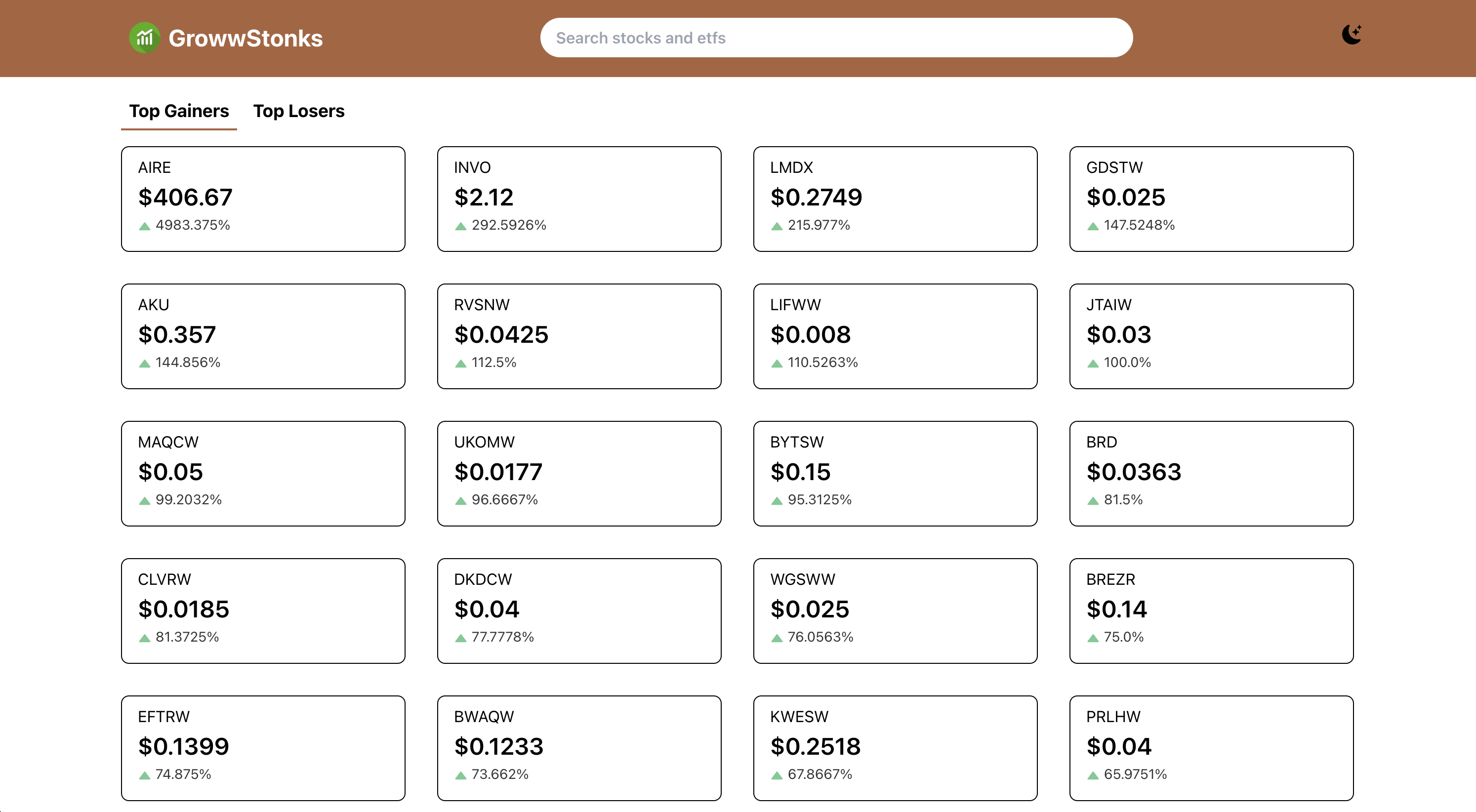 GitHub - darshpat01/GrowwStonks: Groww Frontend Assignment