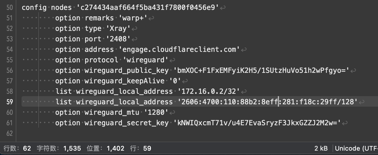 xray/v2ray添加wireguard出口，字段不匹配 · Issue #243 · Openwrt-Passwall/openwrt ...