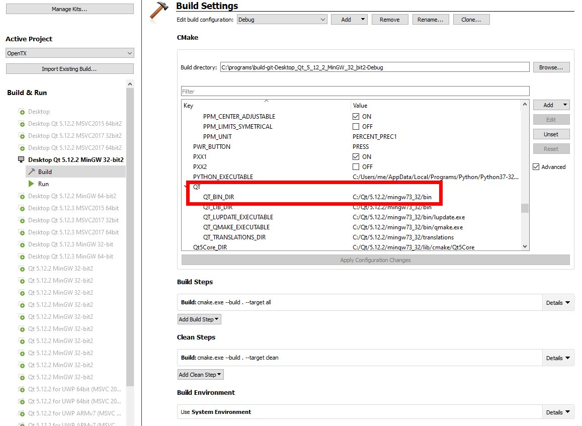 OpenTX build instructions using QT not working for 2.3 · Issue #7174 · opentx/opentx · GitHub