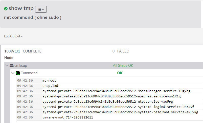 commands: Log output is empty · Issue #7748 · rundeck/rundeck · GitHub