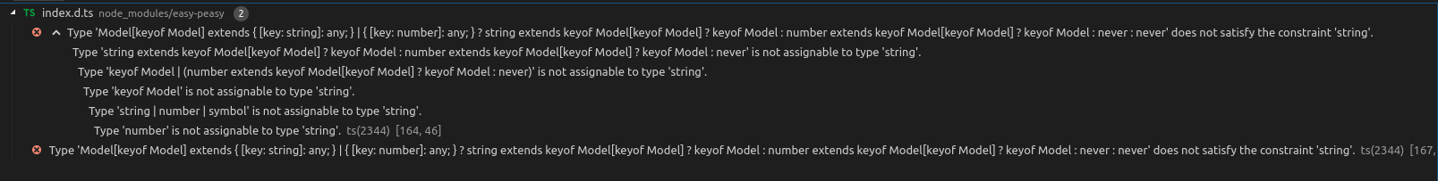 Typings Errors In V 300 Alpha5 · Issue 242 · Ctrlplusbeasy Peasy · Github