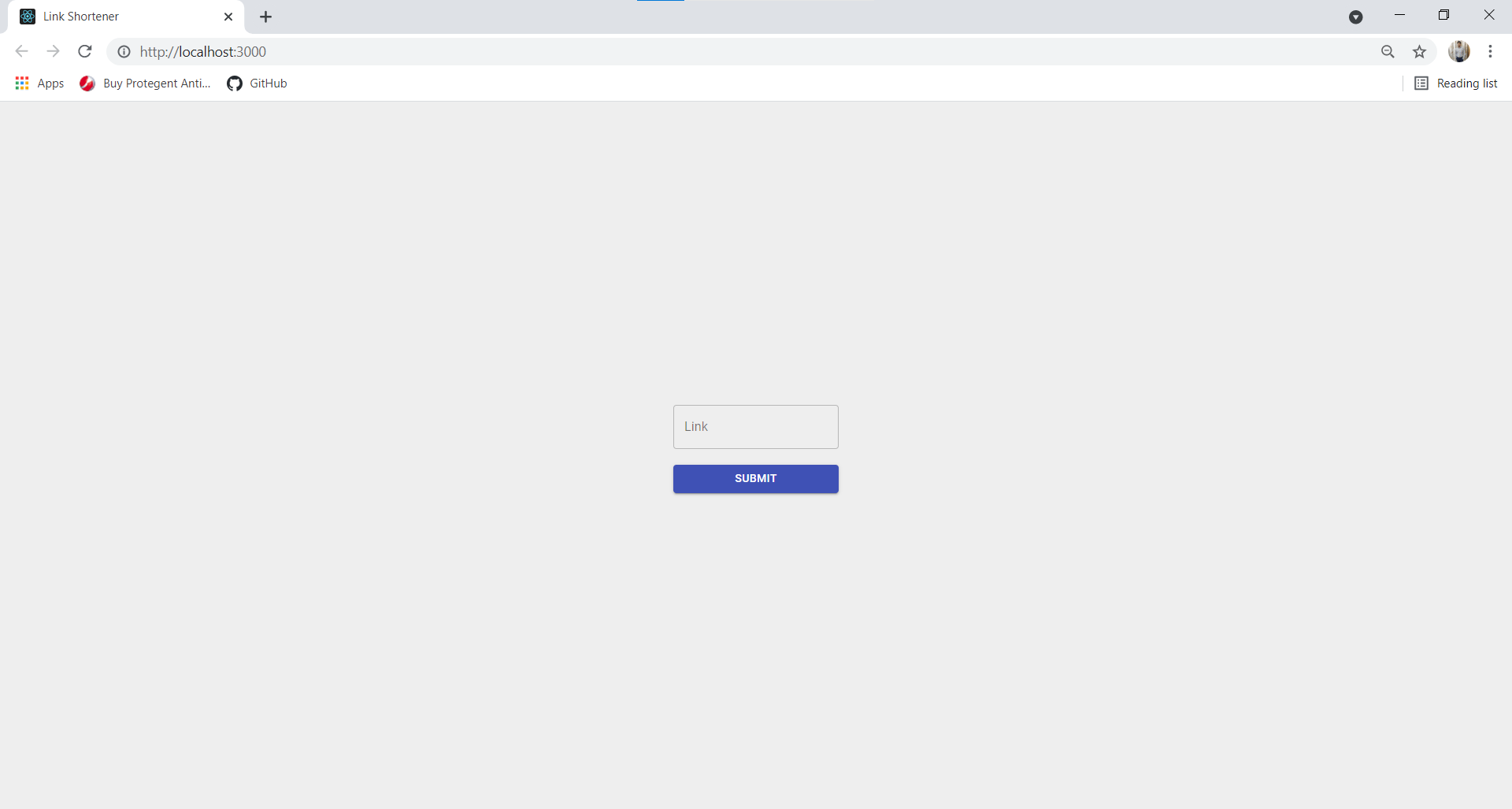 GitHub - gargmitul28/React-URL-Shortner: Built with React and Material UI