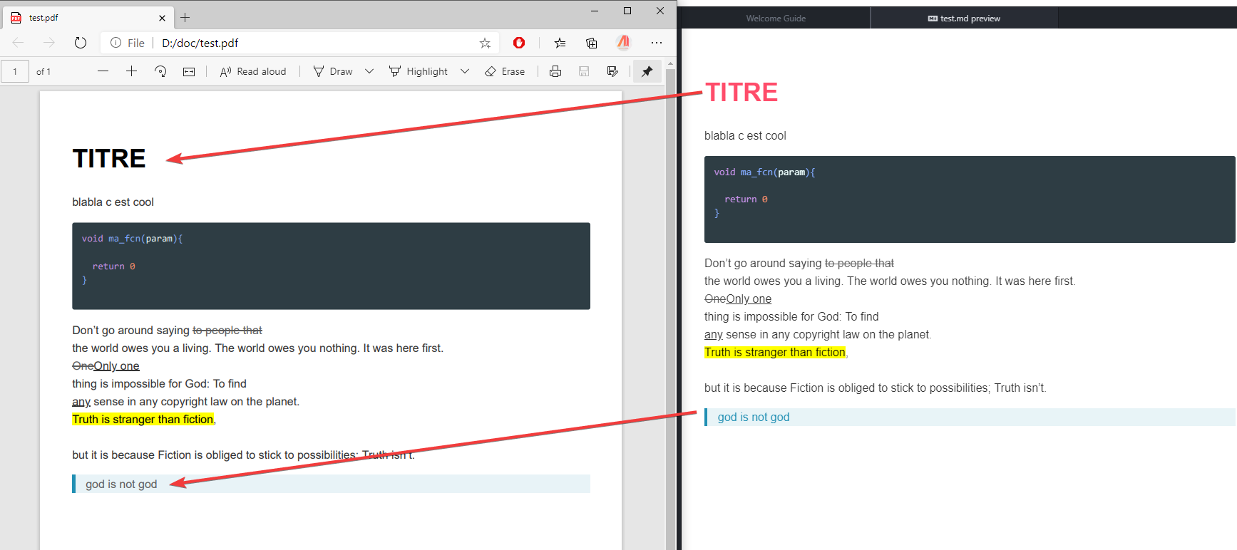 PDF Export : Wrong text color · Issue #1017 · shd101wyy/vscode-markdown-preview-enhanced · GitHub
