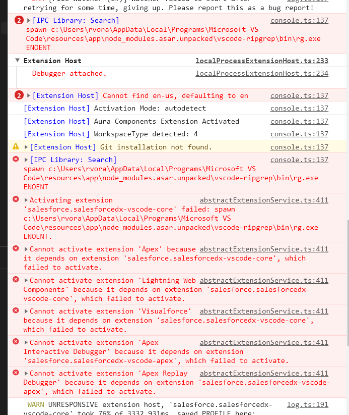 command 'sfdx.force.project.create' not found · Issue #1670 · forcedotcom/salesforcedx-vscode ...