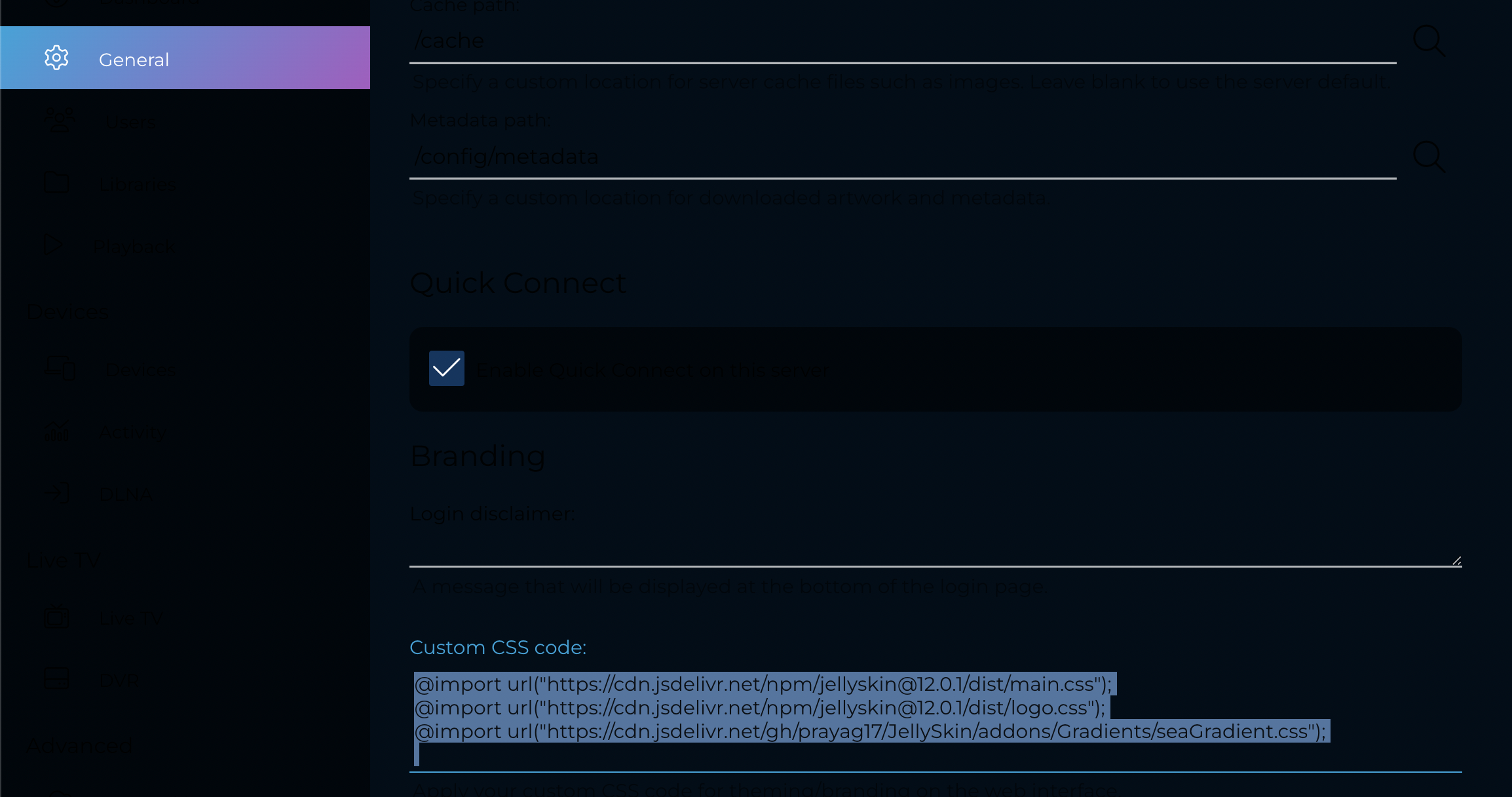 Bug: Dark mode compatibility · Issue #73 · prayag17/JellySkin · GitHub