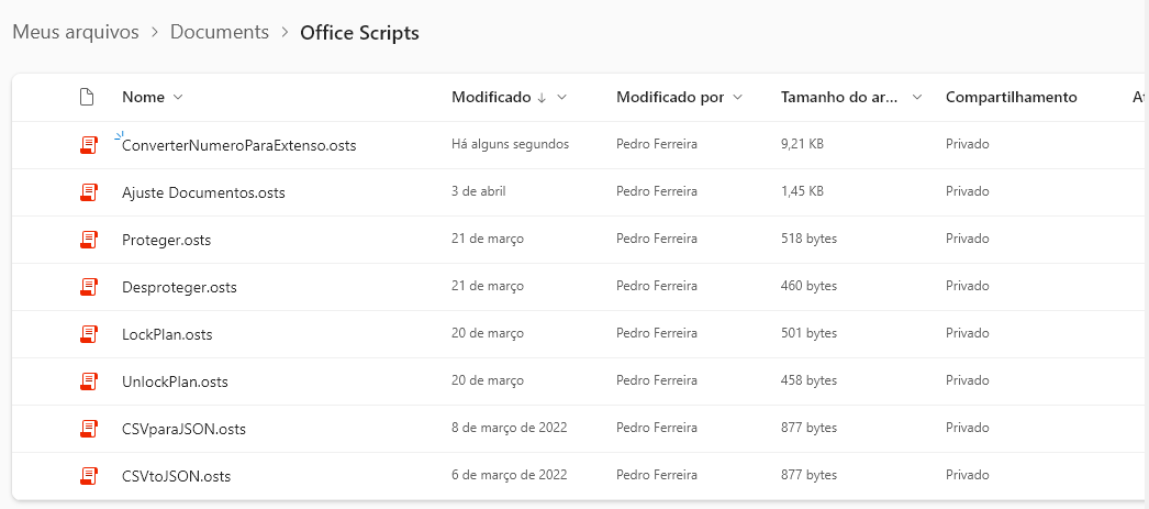 GitHub - pplferreira/OfficeScripts