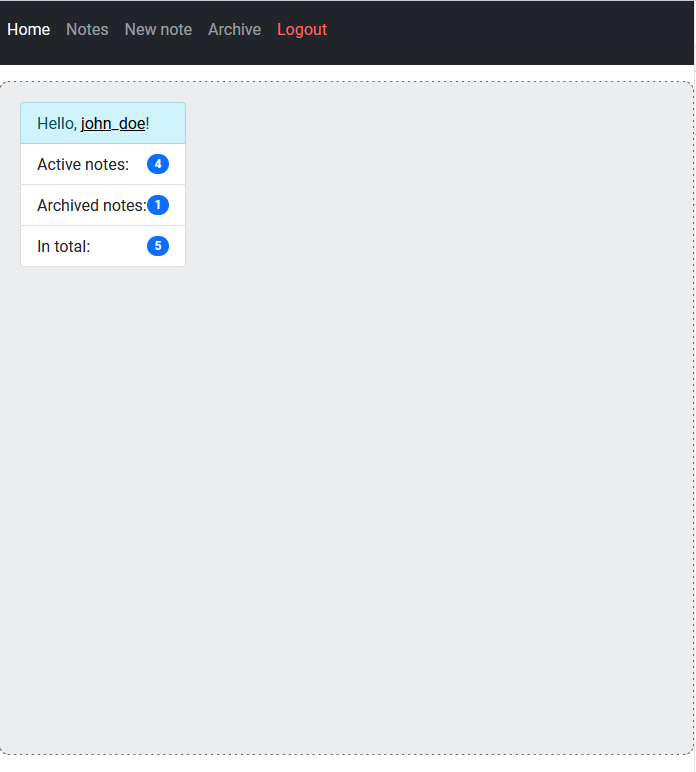 GitHub - mirmozavr/notes_project: Note taking web application