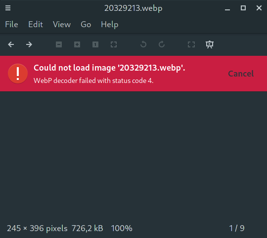 Support webp? · Issue #23 · linuxmint/xviewer · GitHub