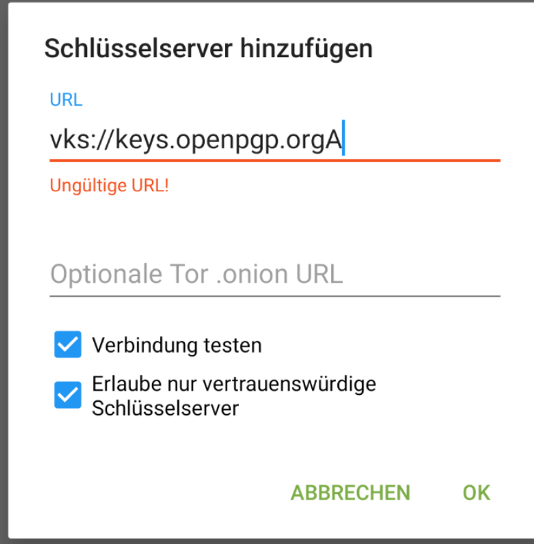 keys.openpgp.org is not set by default and keys can not be found · Issue #2562 · open-keychain ...