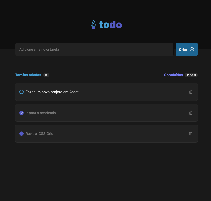 GitHub - rodrfx/to-do-list: Website to do list, primeiro desafio do Ignite - Rocktseat da trilha ...