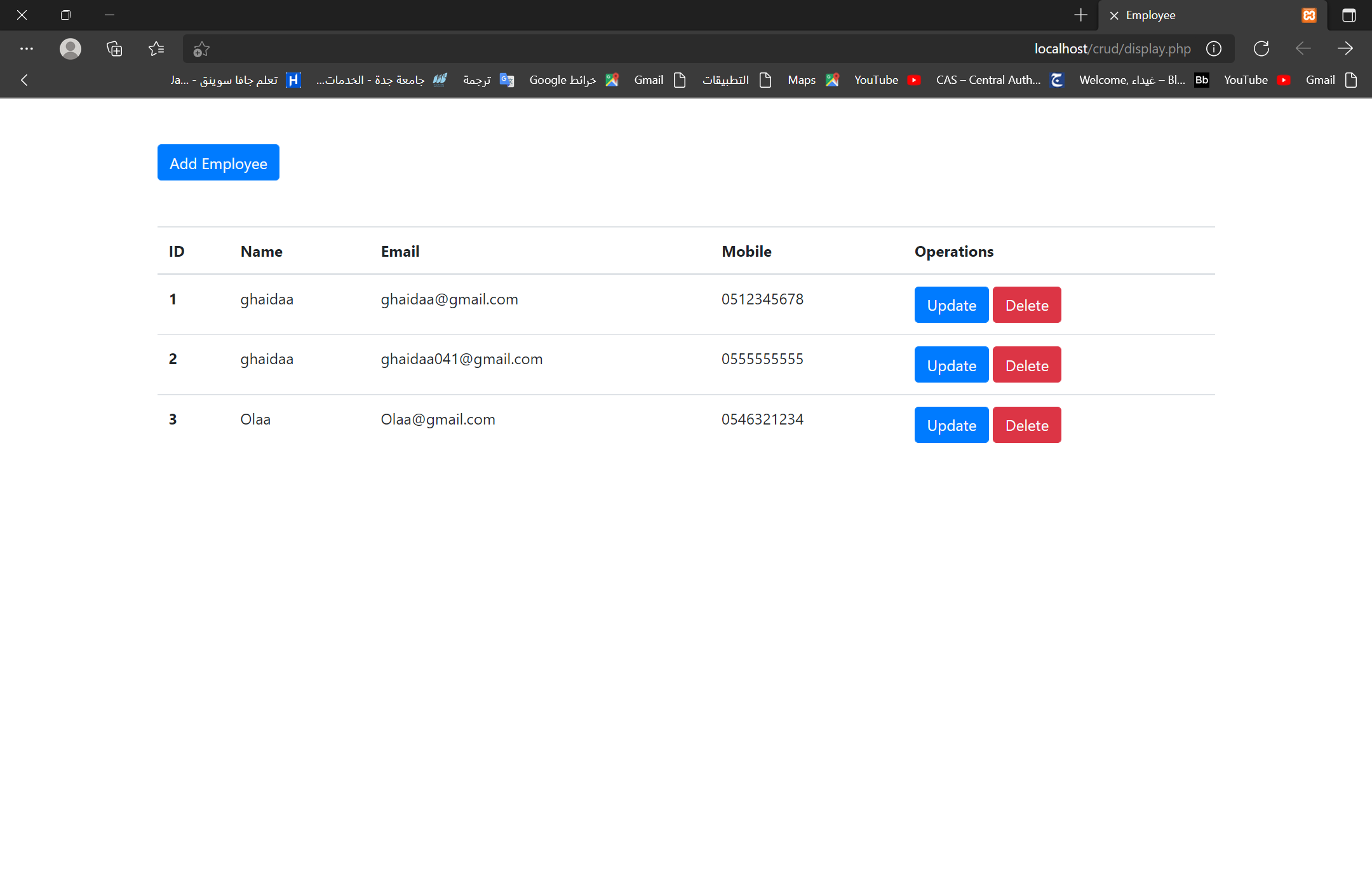 GitHub - ghaidaa041/EmployeeList