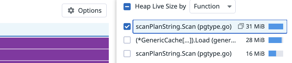 Memory Leak on ChunkReader.newBuf · Issue #845 · jackc/pgx · GitHub