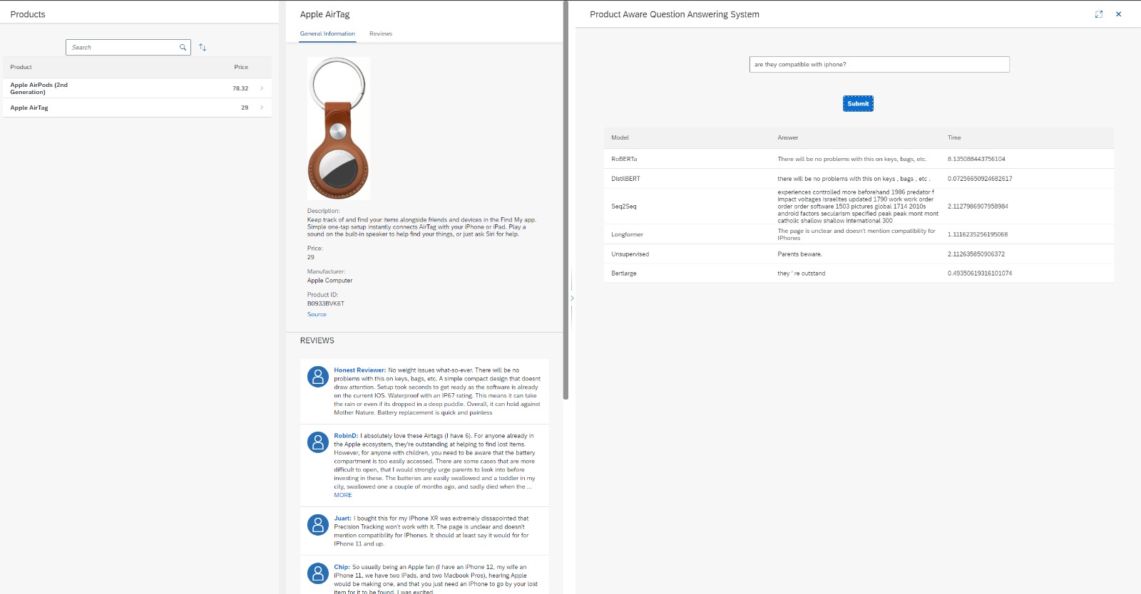 GitHub - Aishwarya8596/E-Commerce-Product-Aware-Question-Answering-System