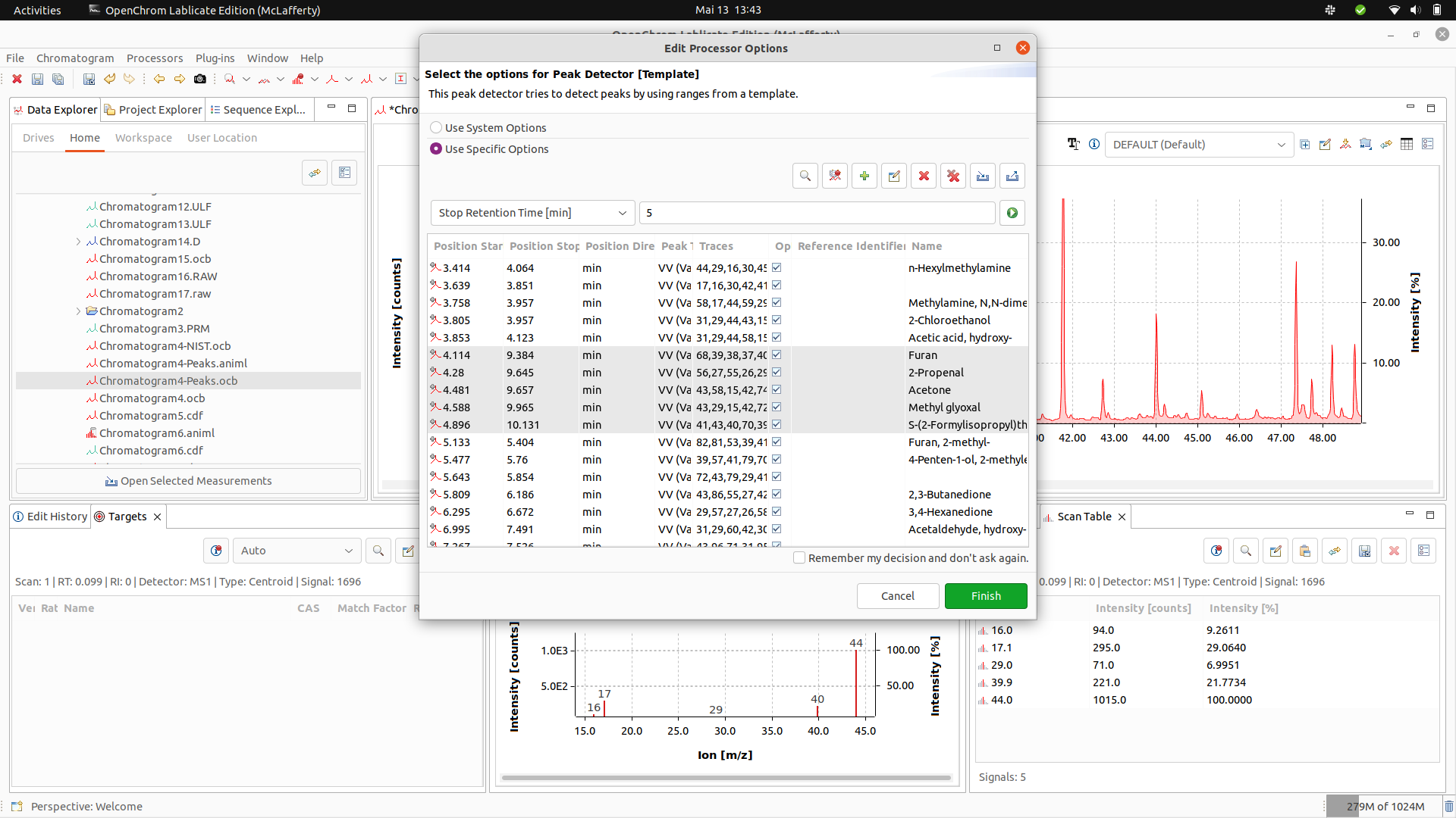 Template Processor - apply position adjustment on selection · Issue #255 · OpenChrom/openchrom ...