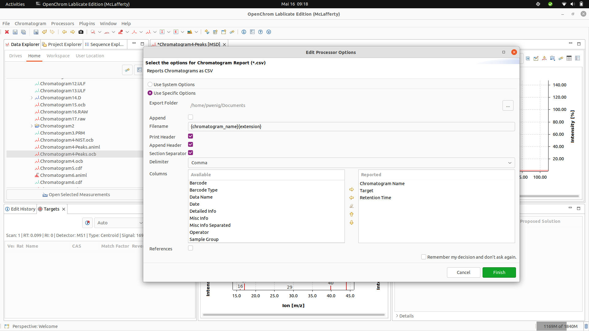 Chromatogram Report Csv Missing Values · Issue 262 · Openchromopenchrom · Github 5973