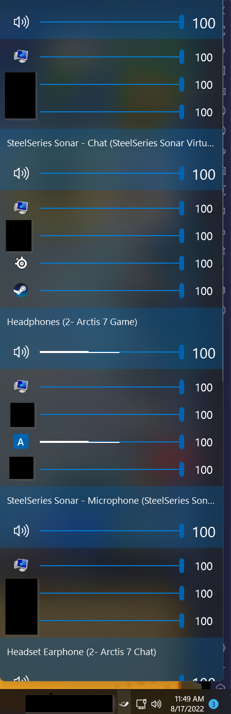 Volume flyout is offscreen when using many audio devices · Issue #1206 ...