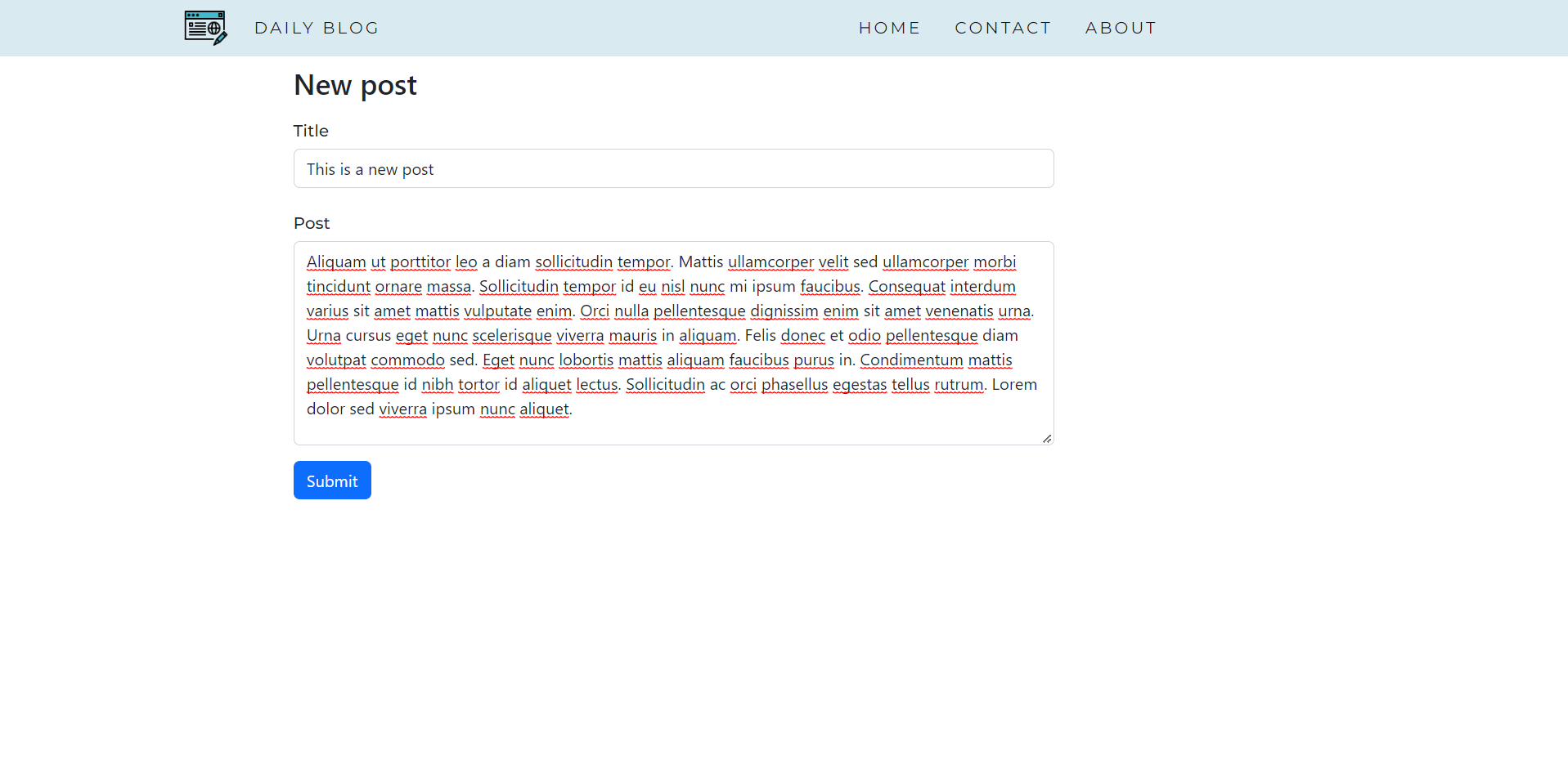 GitHub - oliver-png/blog-app: Blog web app that lets user add and save ...