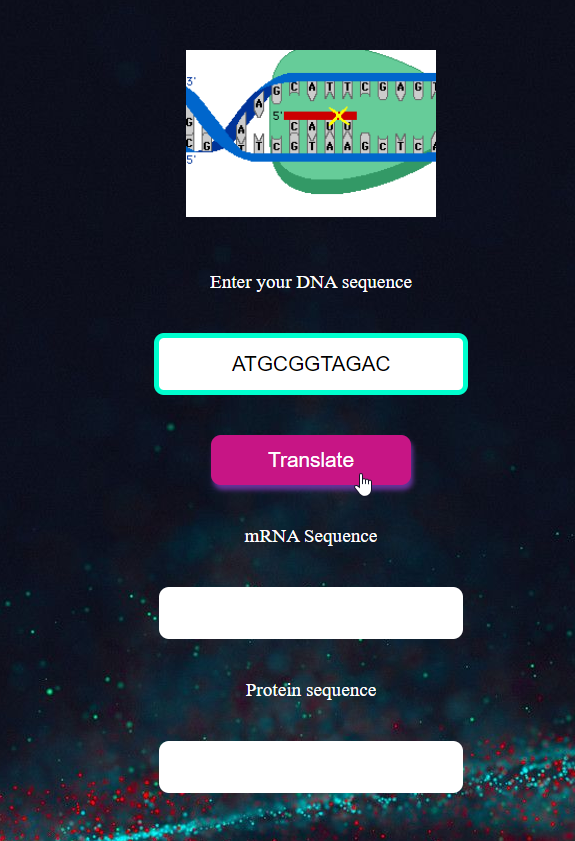 Github Haddad Githubdna Translator Webapp Web App Using Flask 5013